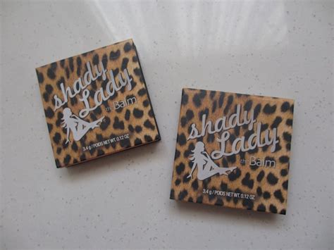 The Blackmentos Beauty Box Review Thebalm Shady Lady Eyeshadows In
