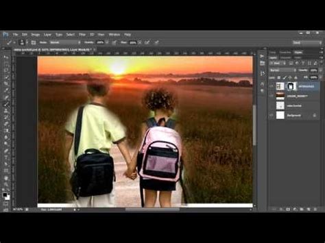 Photoshop Tutorial Using Layer Masks To Remove Parts Of An Image YouTube Photoshop