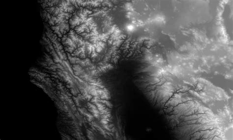 Grayscale Topographic Maps