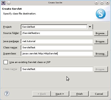 Creating A Sample Servlet LabCorner