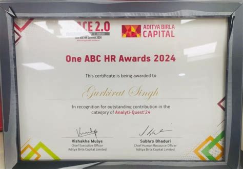 Gurkirat Singh On Linkedin Humbled And Honored To Receive This