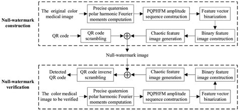 The Flowchart Of The Proposed Null Watermarking Scheme Download Scientific Diagram