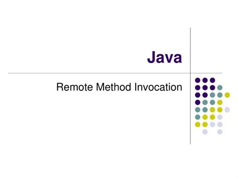 ppt java powerpoint presentation free download id 3010148