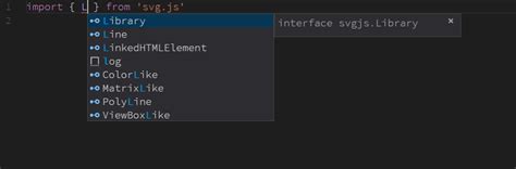 Javascript Using Svgjs With Typescript Stack Overflow
