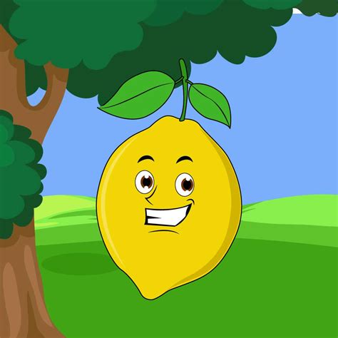 Lemon Cartoon Vector Free Download
