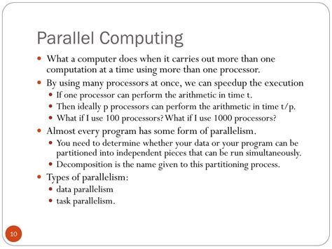 Ppt Parallel Computing Explained Parallel Computing Overview