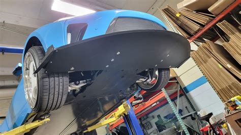 Chassis Mounted Splitter For 18 23 Tesla Model 3 Battleaero