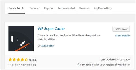 WP Super Cache Plugin Increase Performance WPOutcast