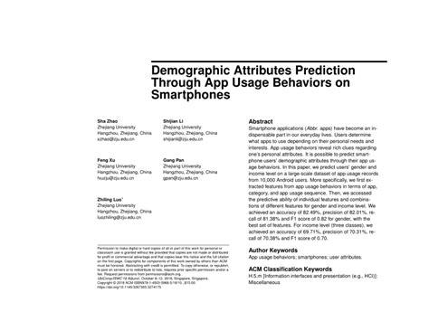 pdf demographic attributes prediction through app usage behaviors on