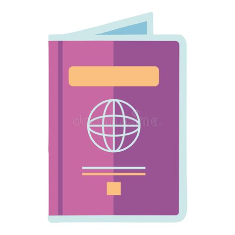 Viaje De Documento De Pasaporte Ilustración Del Vector Ilustración De