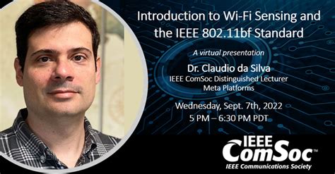 Introduction To Wi Fi Sensing And The Ieee 802 11bf Standard Vtools Events Vtools Ieee