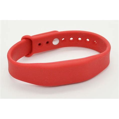 ACM W MF Red ACM RFID Wristband MHz K S Silicone
