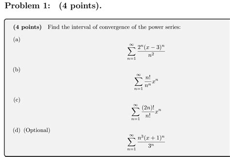 Solved Problem 1 4 ﻿points4 ﻿points ﻿find The Interval