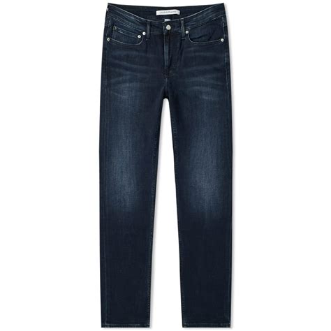 Calvin Klein CKJ 026 Slim Fit Jean Mali Blue Black | END.