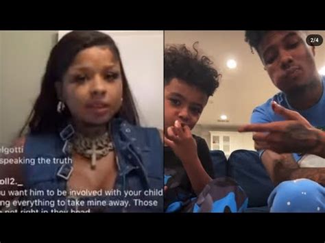 Chrisean Rock Goes Off On Blueface And Jaidyn For Questioning Her