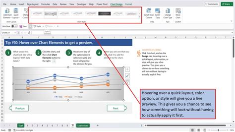 Ten Tips For Excel Charts Tip 10 Hover Over Chart Elements To Get