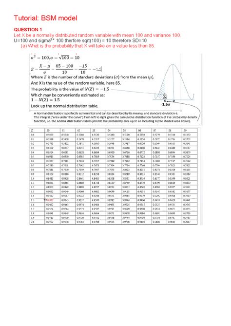 7 Bsm Tutorial Practice Questions Solutions For 20172018 Semester 2