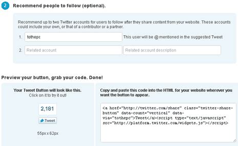 How To Add Official Twitter Tweet Button