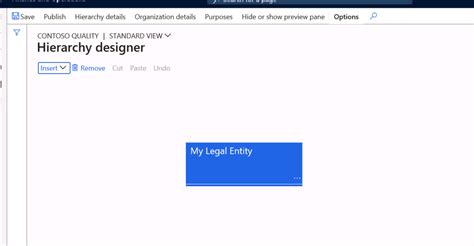 Ax D365fo Create An Organization Hierarchy Ax Dynamics 365 For Finance And Operations Blog