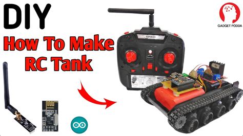 How To Make Rc Tank Nrf24l01 Controller Diy Youtube