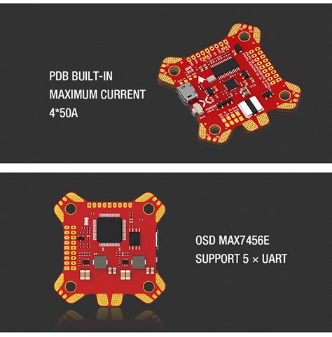 foxeer f405 aio betaflight flight controller stm32 mpu6000 osd built in