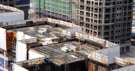 콘크리트 타설 스톱 공사장마다 발 동동