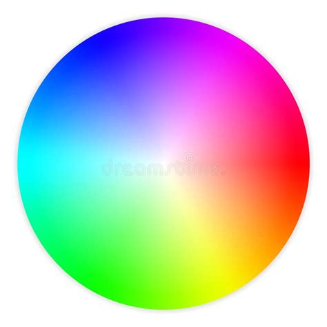 Color Wheel Color Spectrum Color Palette Color Picker Stock Vector Color Wheel Color Spectrum Color Palette Color Picker Stock Vector