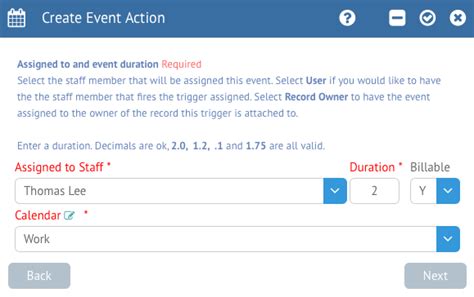 trigger action create event houdiniesq knowledge base archive