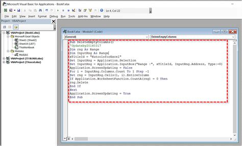 How To Delete All Blank Columns In Microsoft Excel