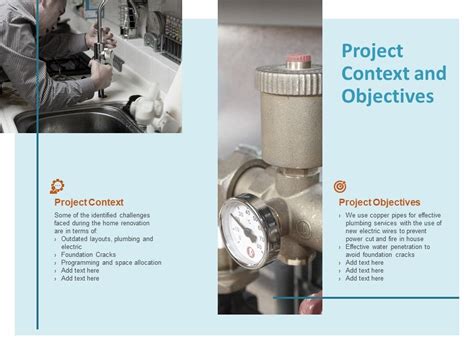 Project Context And Objectives Technology Ppt Powerpoint Presentation
