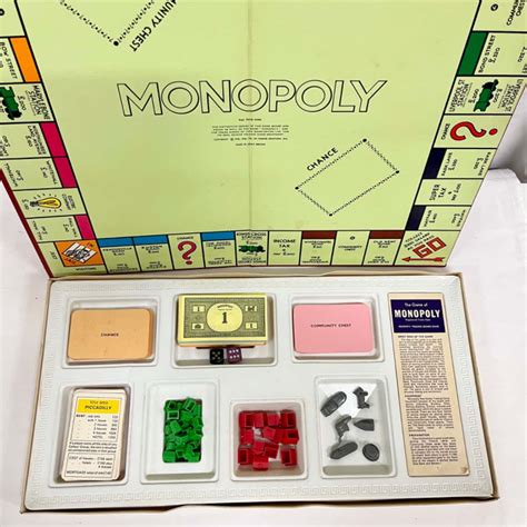 Vintage 1972 Monopoly Complete And Excellent Condition For Ages