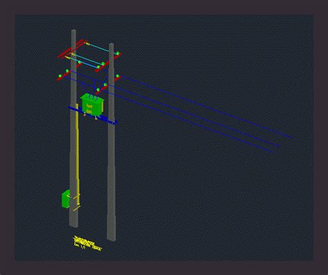 Kva Transformer DWG Block For AutoCAD Designs CAD