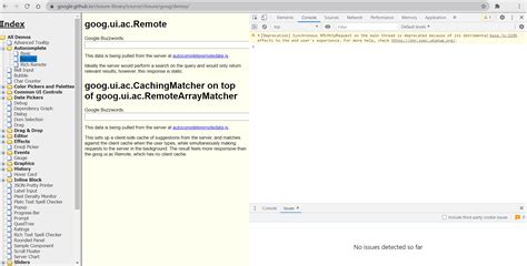 closure library github pages demos missing javascript resource · issue