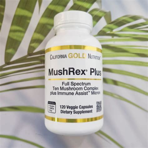 สารสกัดจากเห็ด 10 ชนิด MushRex Plus Full-Spectrum Mushroom Complex ...
