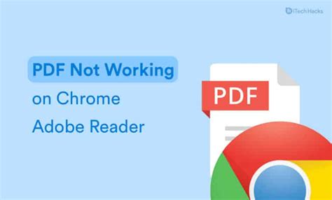 fix pdf file not opening in chrome adobe reader