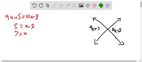 Solved What Are The Measurements Of Each Angle In The Given Figure