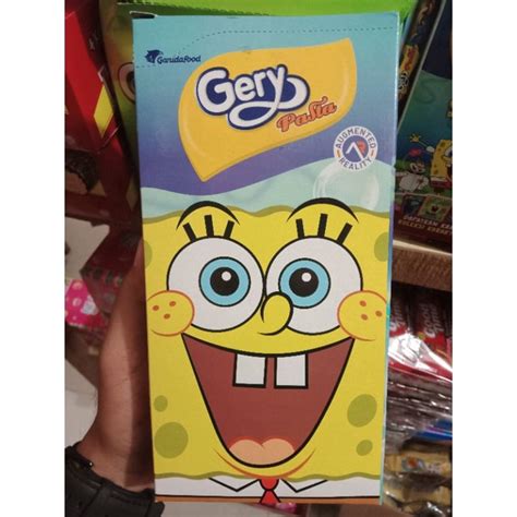 Jual Gery Pasta Spongebob Squarepants 20 Pcs Shopee Indonesia