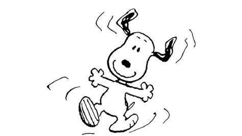 Dibujo De Snoopy Para Colorear Y Pintar 19607