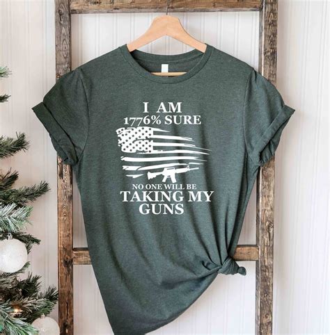 Second Amendment Shirt 2nd Amendment Gun Rights Shirt Gun Owner Shirt Veteran Shirt I Am