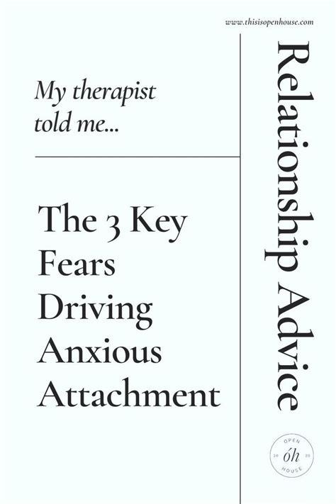 Anxious Attachment Style Triggers Artofit