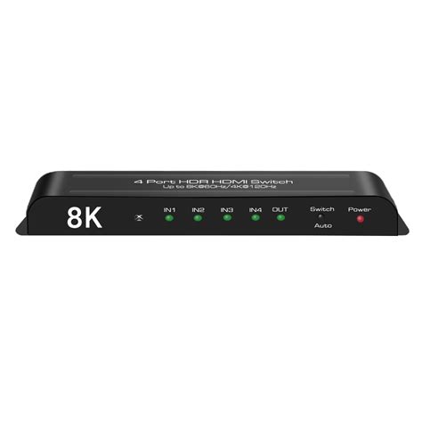 HDMI K Hz HDR HDMI Switch Ways Input Output With Remote