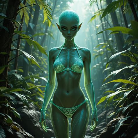 Hot Alien Women Wearing A Bikini By Chrisjr2518 On Deviantart