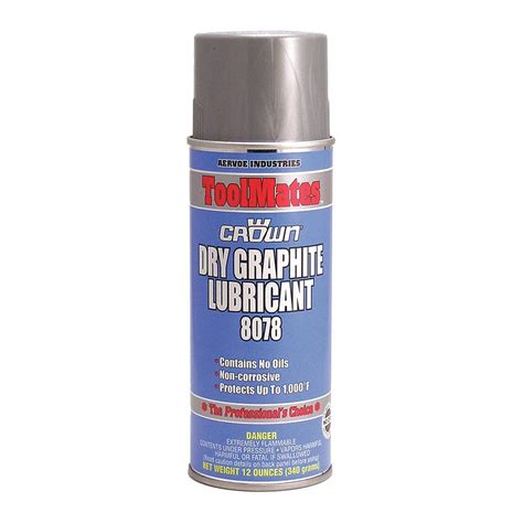 8078 Dry Graphite Spray 12oz Bolts Plus Inc