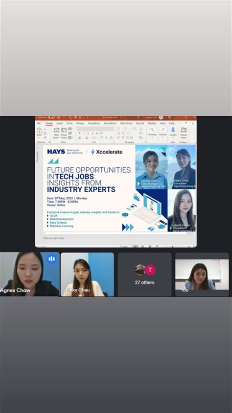 Recruitment Webdevelopment Itjobopportunity Webinar Softwaredeveloper Pinky Chau