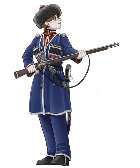 Original 1girl Antique Firearm Army Bags Under Eyes Belt Black