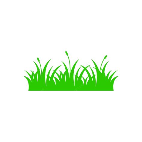 Premium Vector Grass Logo Icon Design Template Vector