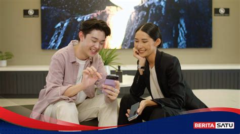 Ini Alasan Nicoline Dan Prince Pakai Galaxy Z Terbaru Halaman