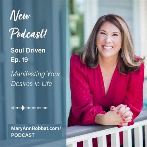 Mary Ann Robbat Sur Linkedin Podcast Manifesting Manifestyourdreams Mindset Mindshift