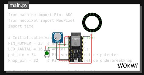 Alle Leds Non B Met Pauze Knop Wokwi Esp32 Stm32 Arduino Simulator