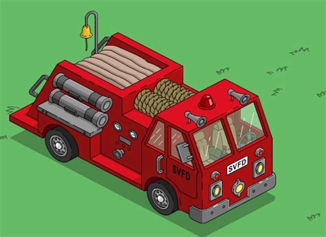 Fire Truck The Simpsons Tapped Out Wiki Fandom Powered By Wikia